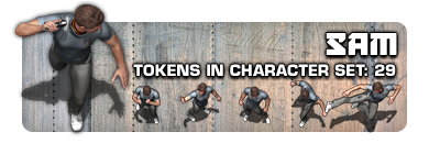 Starship Crew - Sci-fi Character Tokens - Studio WyldFurr