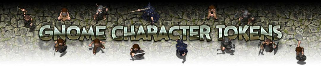 Gnome Character Tokens - Studio WyldFurr