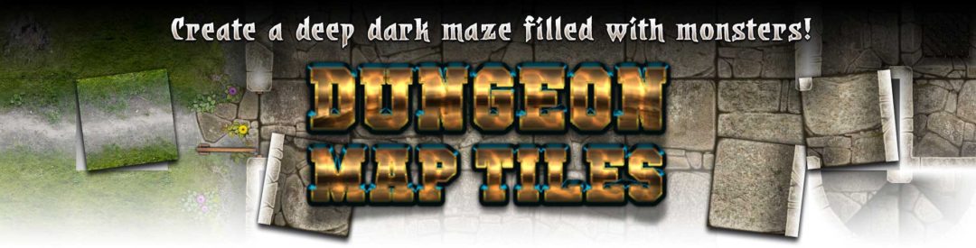 Dungeon Map Tiles - Studio WyldFurr