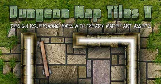Dungeon Map Tiles V - Studio WyldFurr