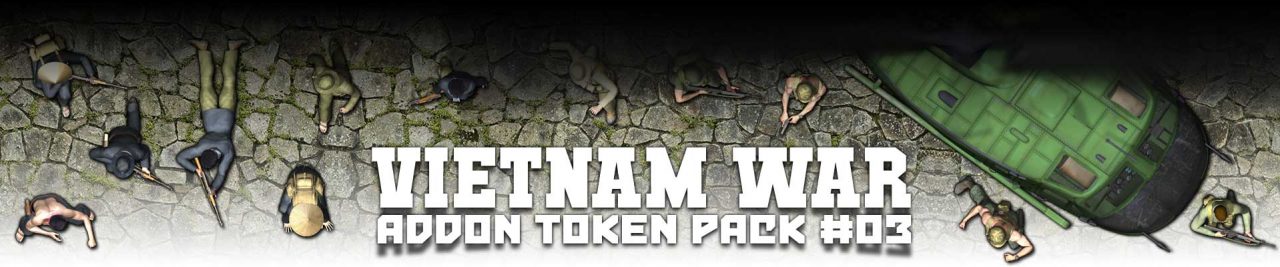 Vietnam War Tokens - Studio WyldFurr